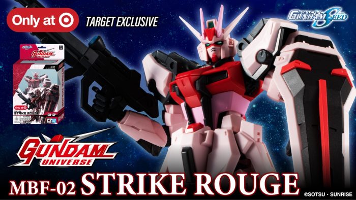 Target Exclusive Strike Rouge Gundam Universe Figure Announced - Gundam ...