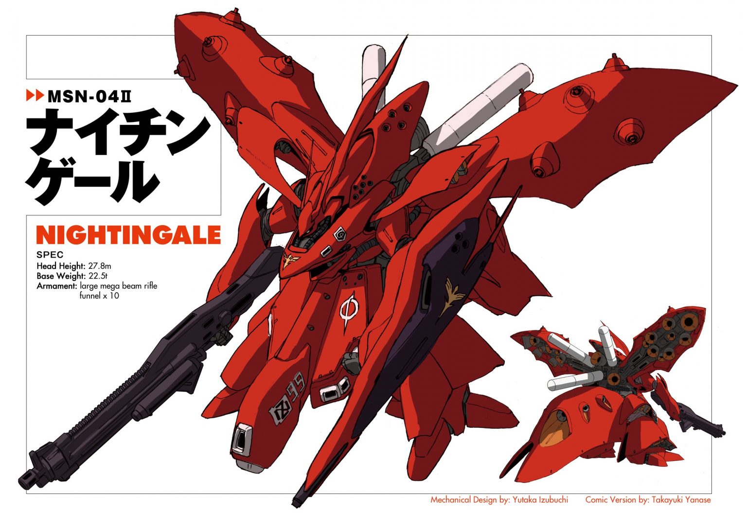 HGUC Nightingale Releasing this July – Gundam News