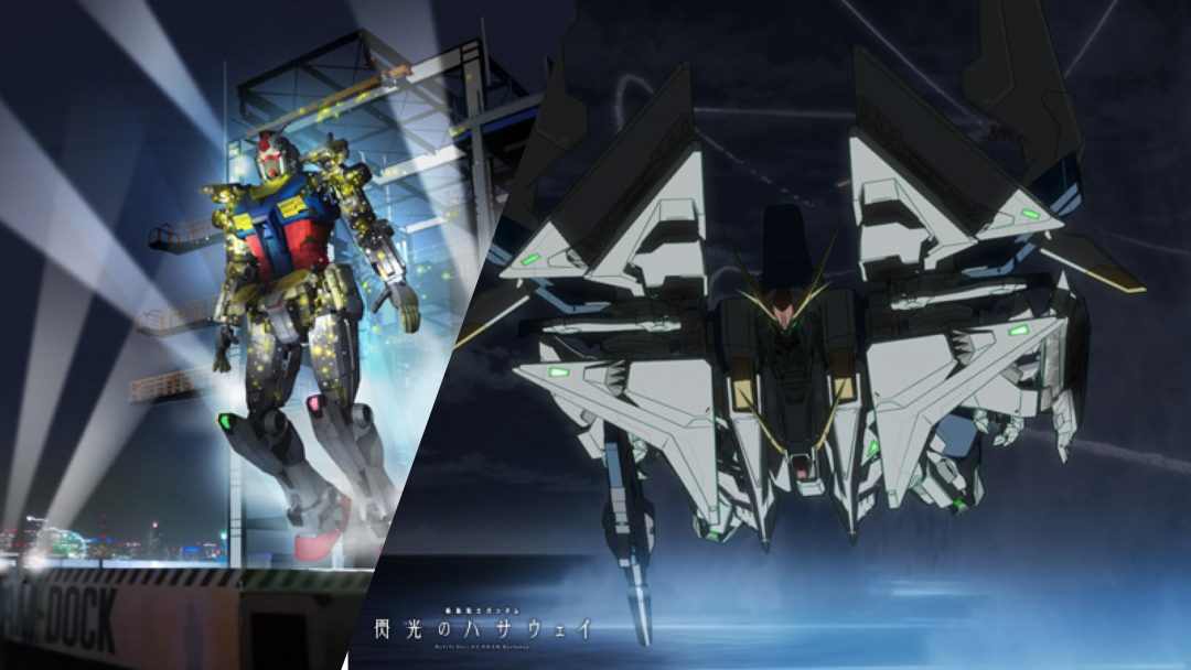 Moving Gundam Statue to Perform Minovsky Flight from Mobile Suit Gundam ...