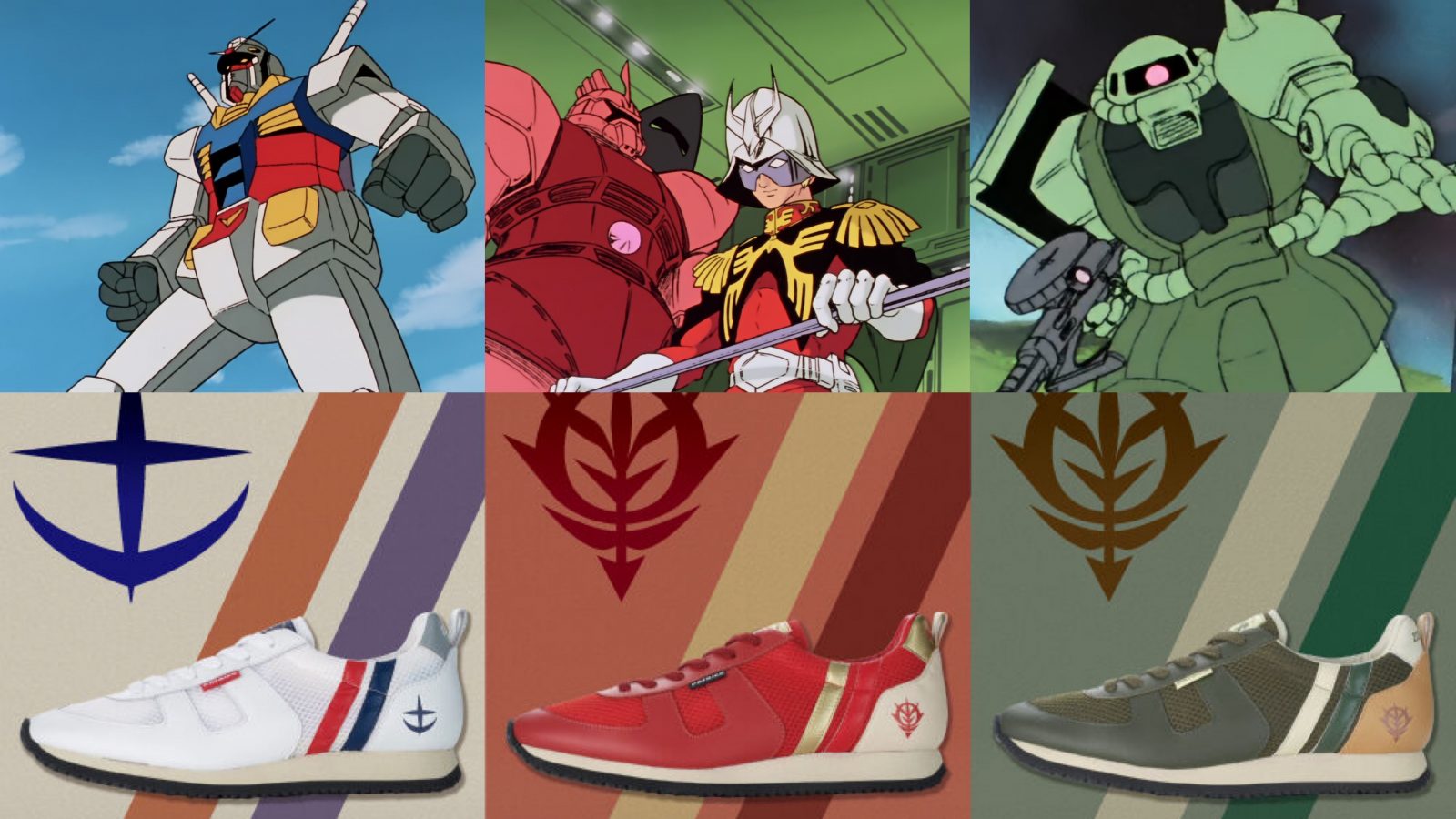 STRICT-G x Patrick to Release Mobile Suit Gundam Sneakers – Gundam News