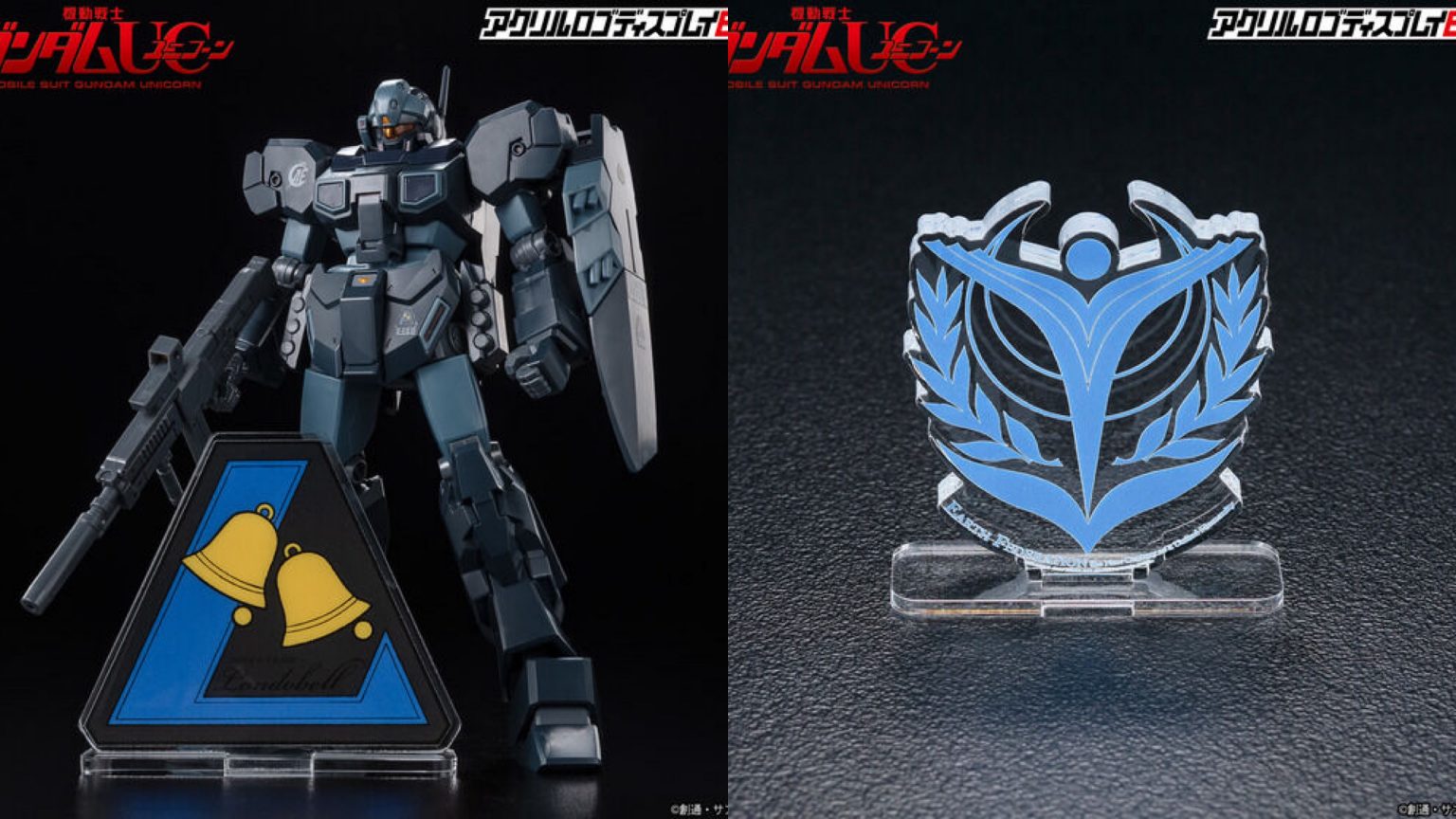 Gundam Unicorn Londo Bell/Earth Federation Acrylic Logo Displays ...