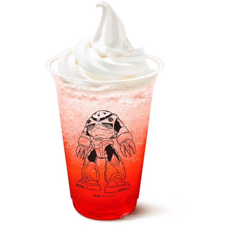 The Red Comet Char Aznable Gets Limited-Time McDonald’s Menu Items ...