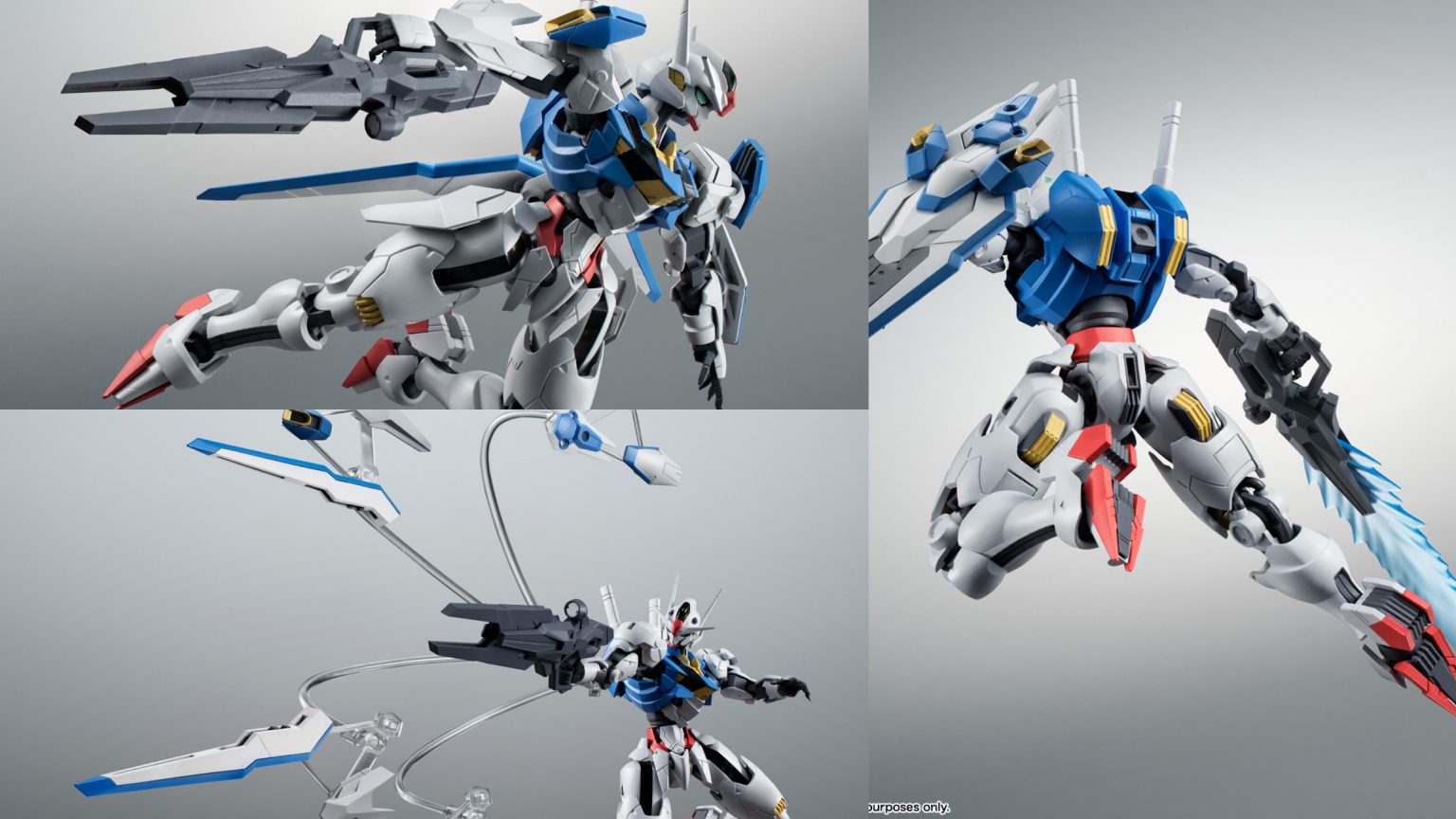 Tamashii Nations Releases More Images of Gundam Aerial ROBOT Spirits ver. A.N.I.M.E. Figure ...