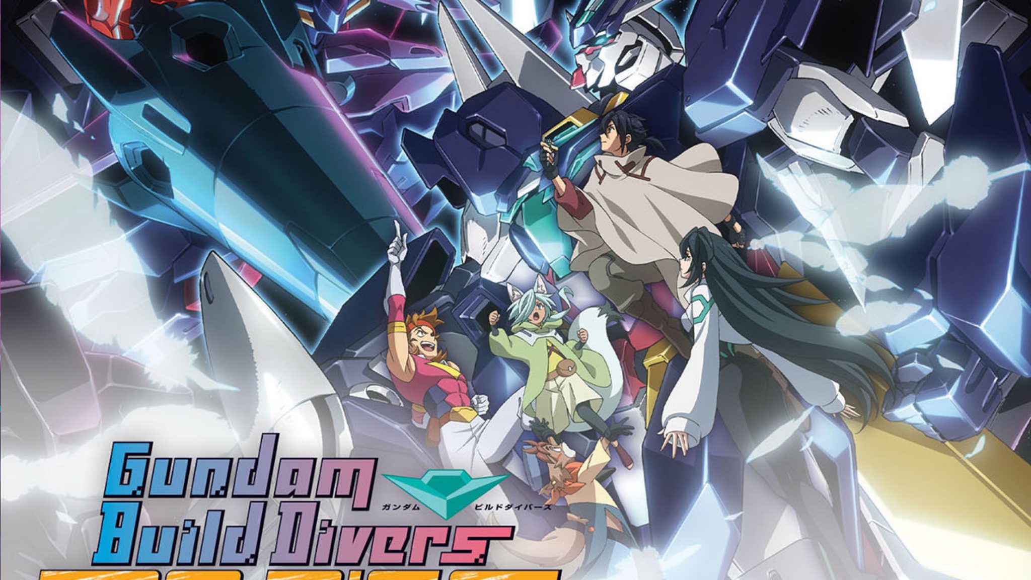 Right Stuf to Release Gundam Build Divers: Re RISE Blu-ray this ...