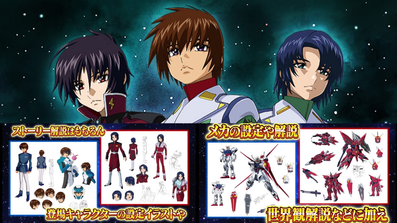 Mobile Suit Gundam SEED 20th Anniversary Official Book Announced ...