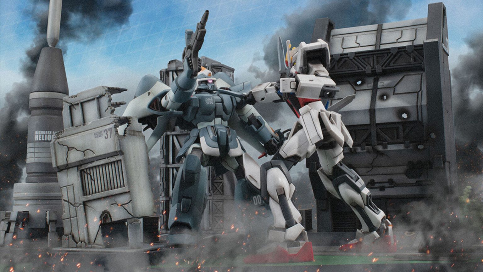 Gundam SEED Heliopolis Battle Stage Diorama Kit Releasing in September ...