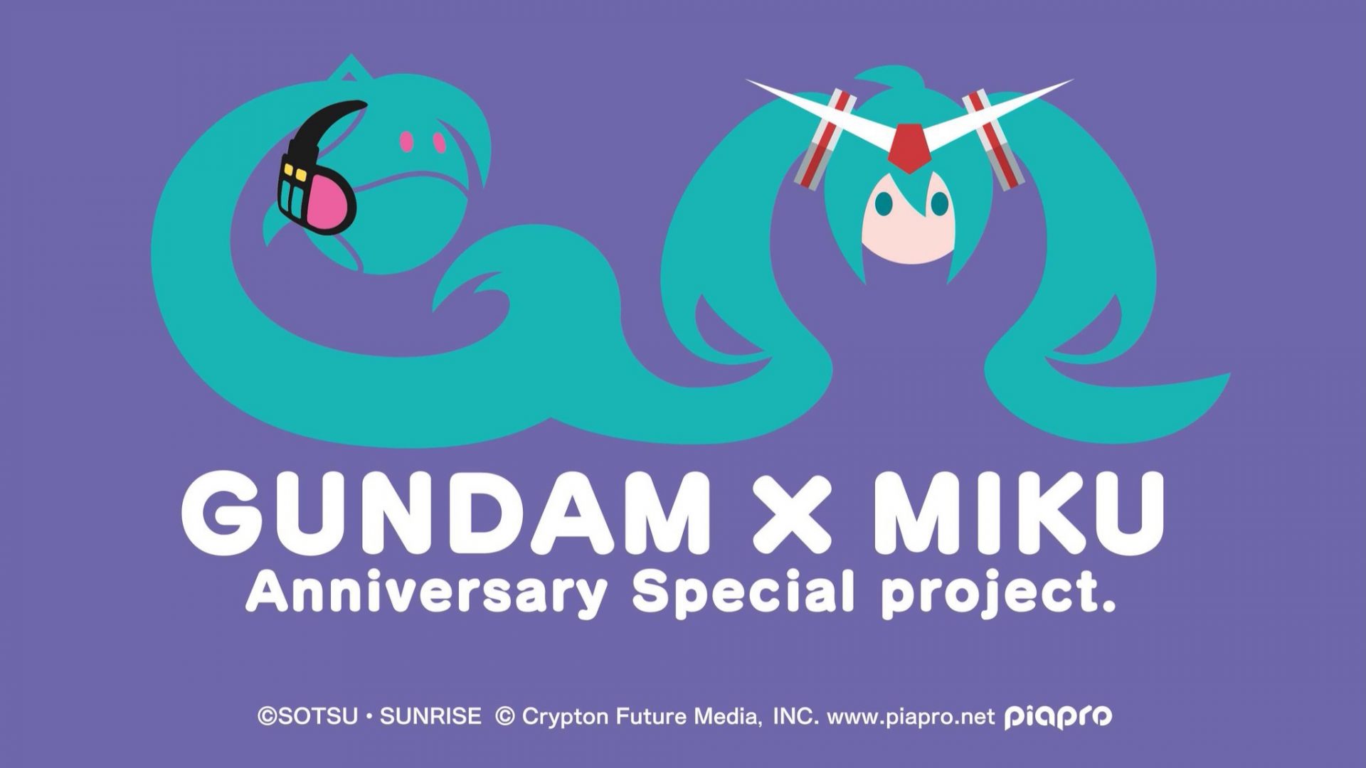 Gundam x Hatsune Miku Collaboration Announced for Gundam's 45th ...